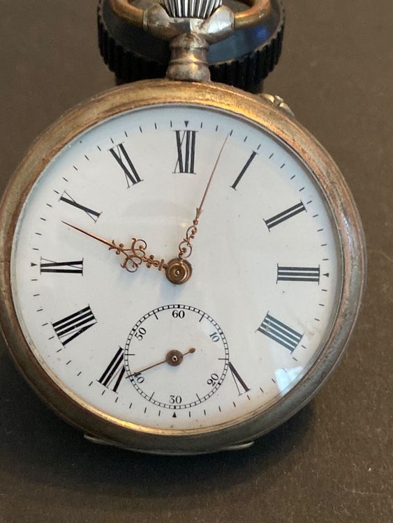 Antike Taschenuhr echt Silber 50 mm (Gebraucht) in Pfeffingen für CHF 51 – mit Lieferung auf ...