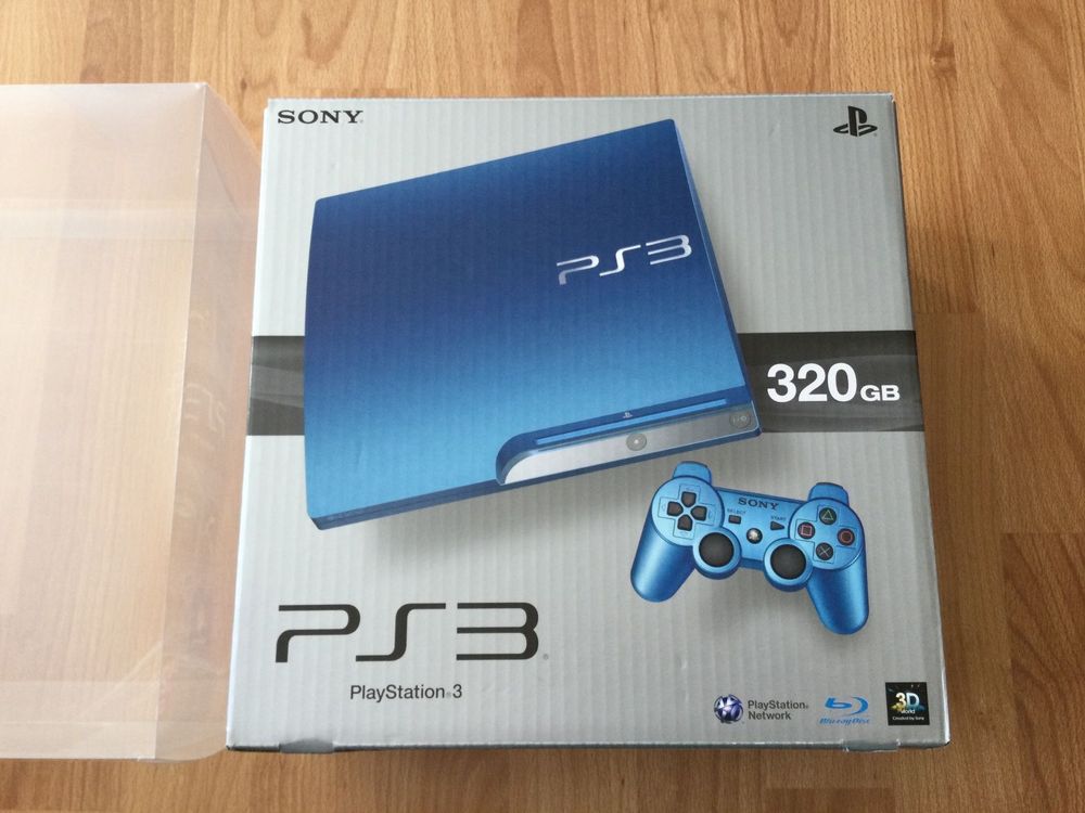 PS3 Konsole Splash Blue aus Japan NTSC | Kaufen auf Ricardo