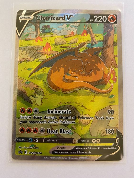 Pokemon Charizard V SWSH 260 EN | Kaufen auf Ricardo