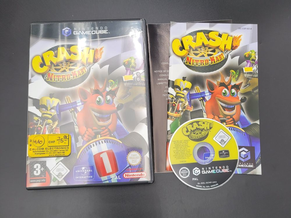 Crash Nitro Kart Gamecube (Gebraucht) in Domat/Ems für CHF 24.9 – mit ...
