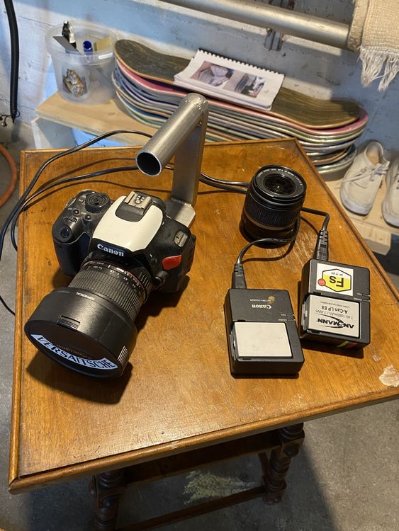 Canon Kamera mit Handle und Fisheye (Gebraucht) in Zürich für CHF 140 ...