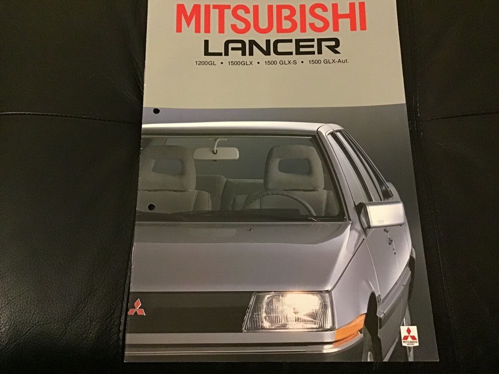 Mitsubishi Lancer Verkaufsprospekt 20 Seiten Januar 1984 (Gebraucht) in ...