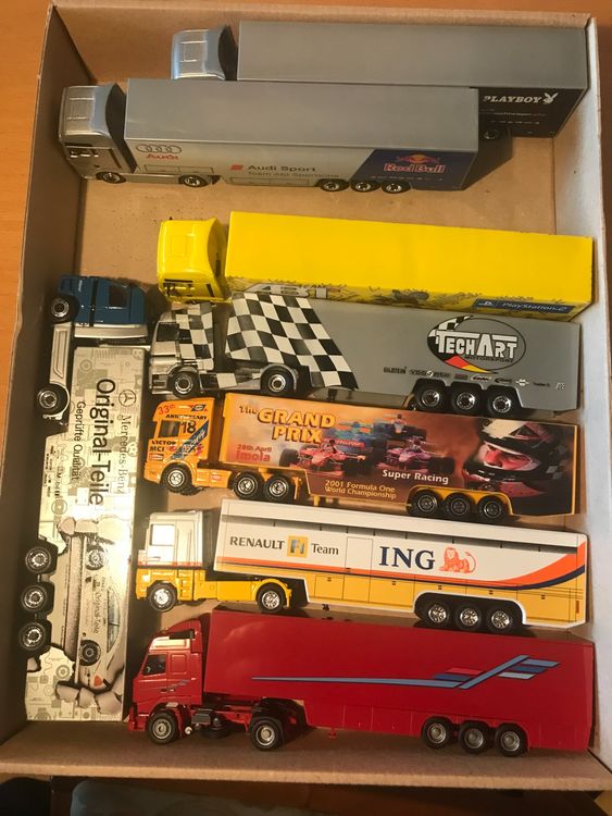 8x Sattelschlepper Rennsport Sammlung (Gebraucht) in Luzern für CHF 40 – mit Lieferung auf ...