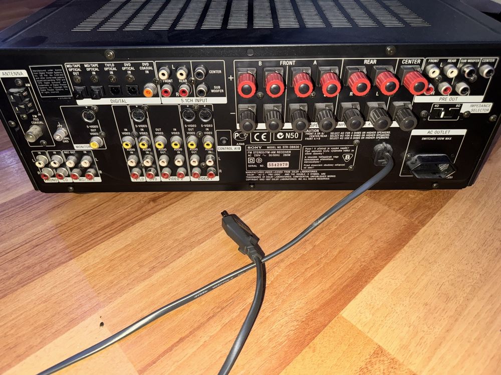Sony STR-DB830 QS Dolby Surround Receiver (Gebraucht) in Fislisbach für ...