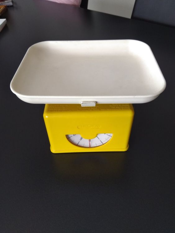 Küchenwaage INCA gelb alt (Gebraucht) in Neuenegg für CHF 35 – mit Lieferung auf Ricardo kaufen