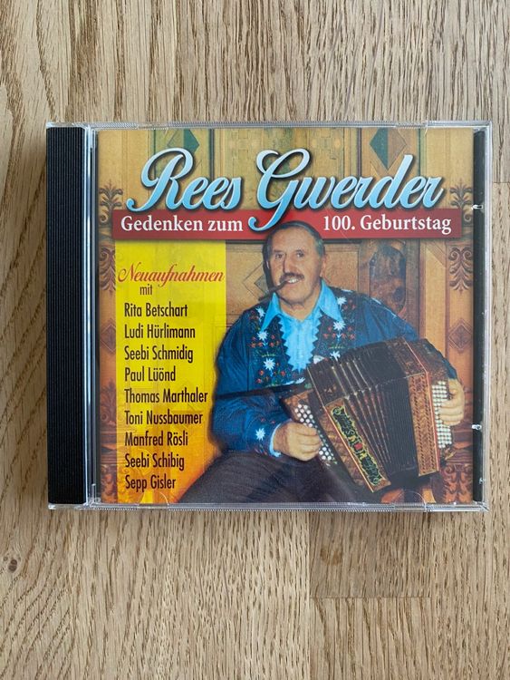 CD Rees Gwerder "Gedenken zum 100. Geburtstag" (Gebraucht) in ...
