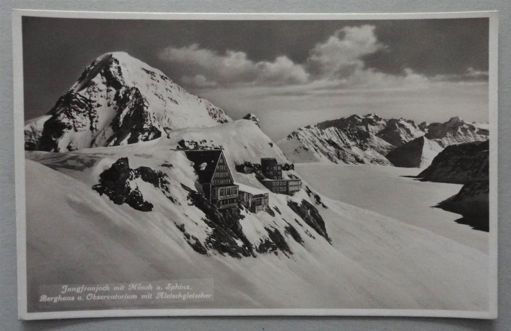 Jungfraujoch mit Mönch u. Sphinx | Kaufen auf Ricardo