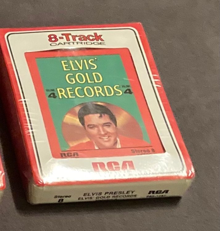 Elvis 8 Spur/ 8 Track Kassette-originalverp. Gold Records V4 (Neu und ...