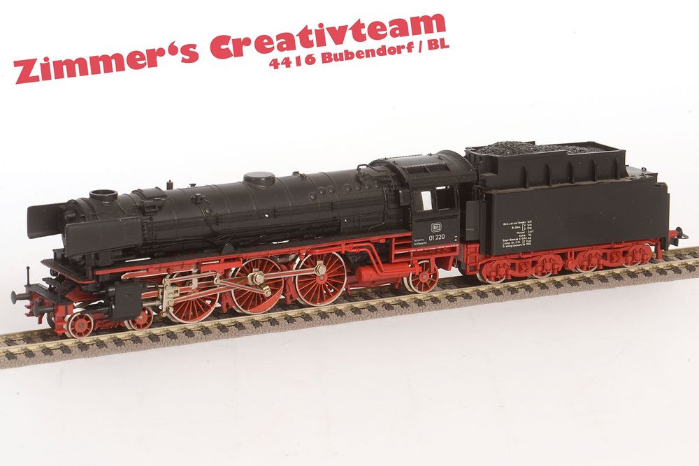 Sie bieten auf: Fleischmann DB Dampflok BR 01 220, H0, GS | Kaufen auf Ricardo