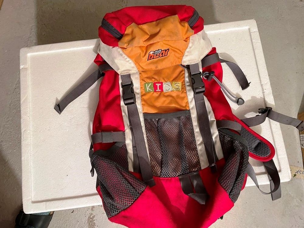 Kinder Rucksack Big Bear Kids rot | Kaufen auf Ricardo