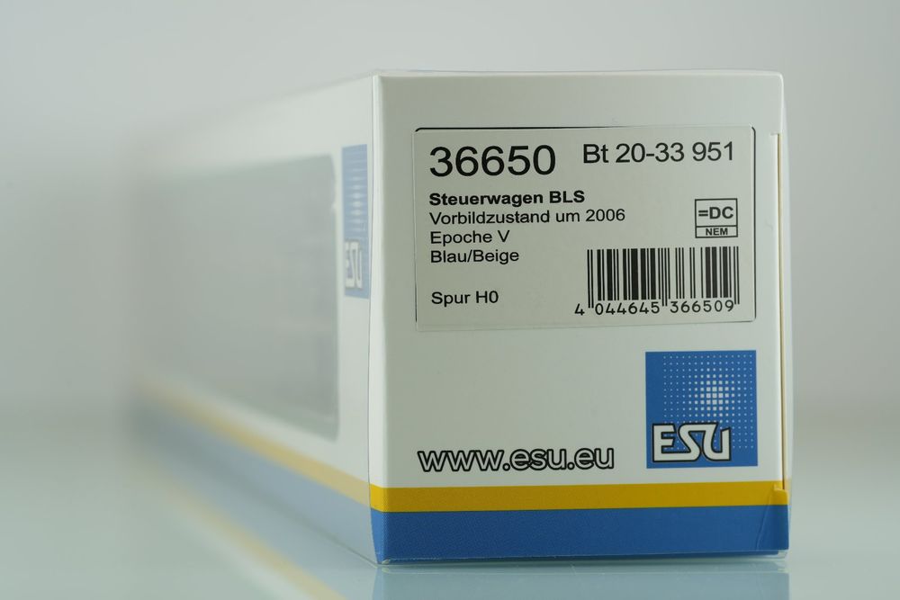 ESU 36650: Steuerwagen BLS (Bt 951) (Neu und originalverpackt) in ...