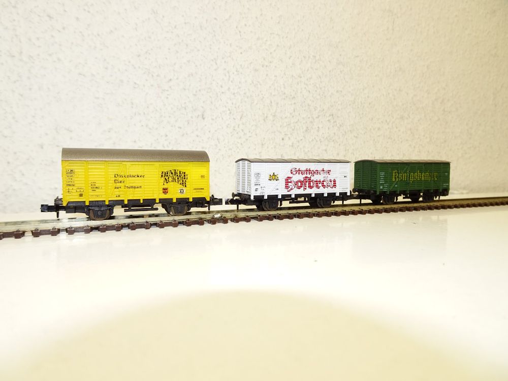 3 Roco Güterwagen geschlossen DB Bierwagen Spur N (4) (Gebraucht) in Luzern für CHF 12.9 – mit ...