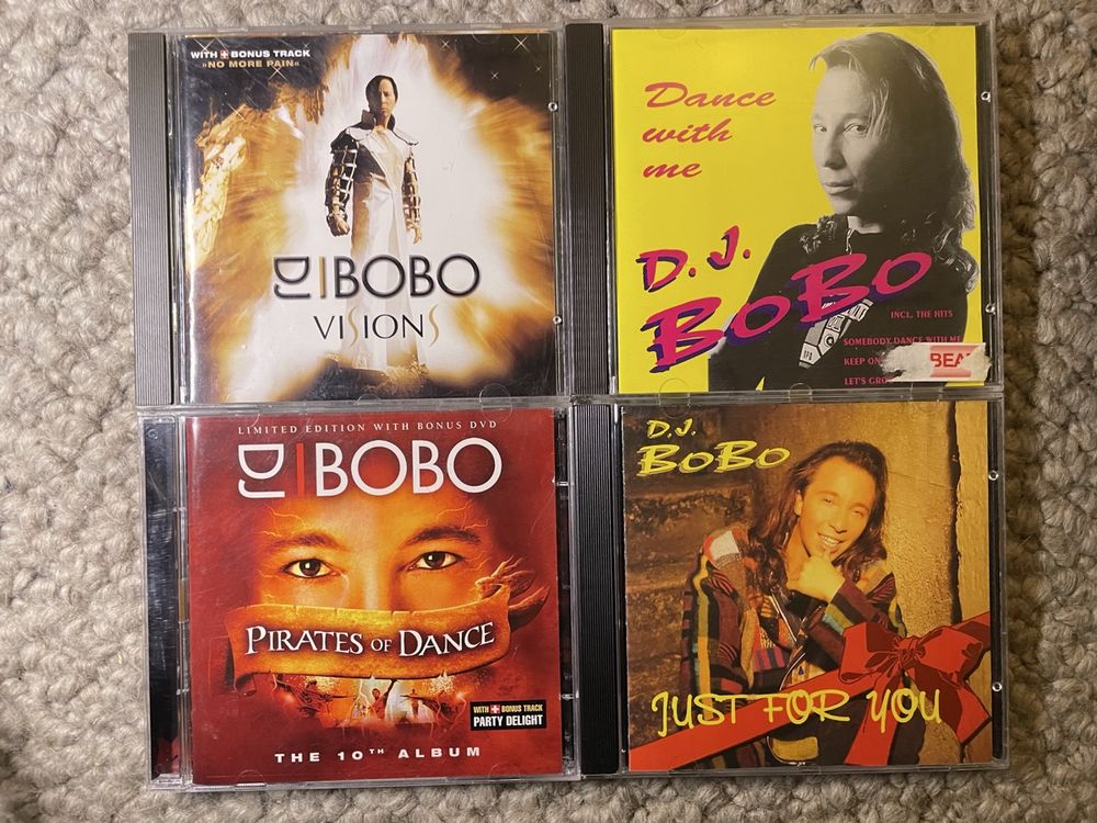 4x DJ BoBo (1x Limited Edition with Bonus DVD) (Gebraucht) in Reinach ...