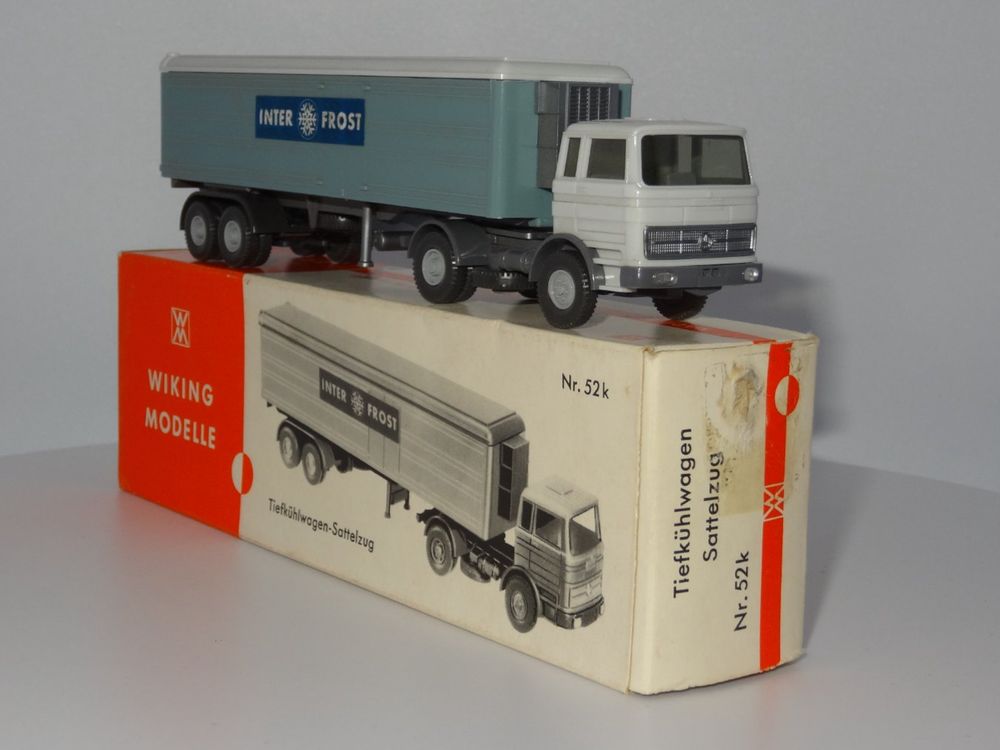 Wiking 52k, WW 52k, Mercedes Benz 1620, Sattelschlepper, Neu (Neu und ...