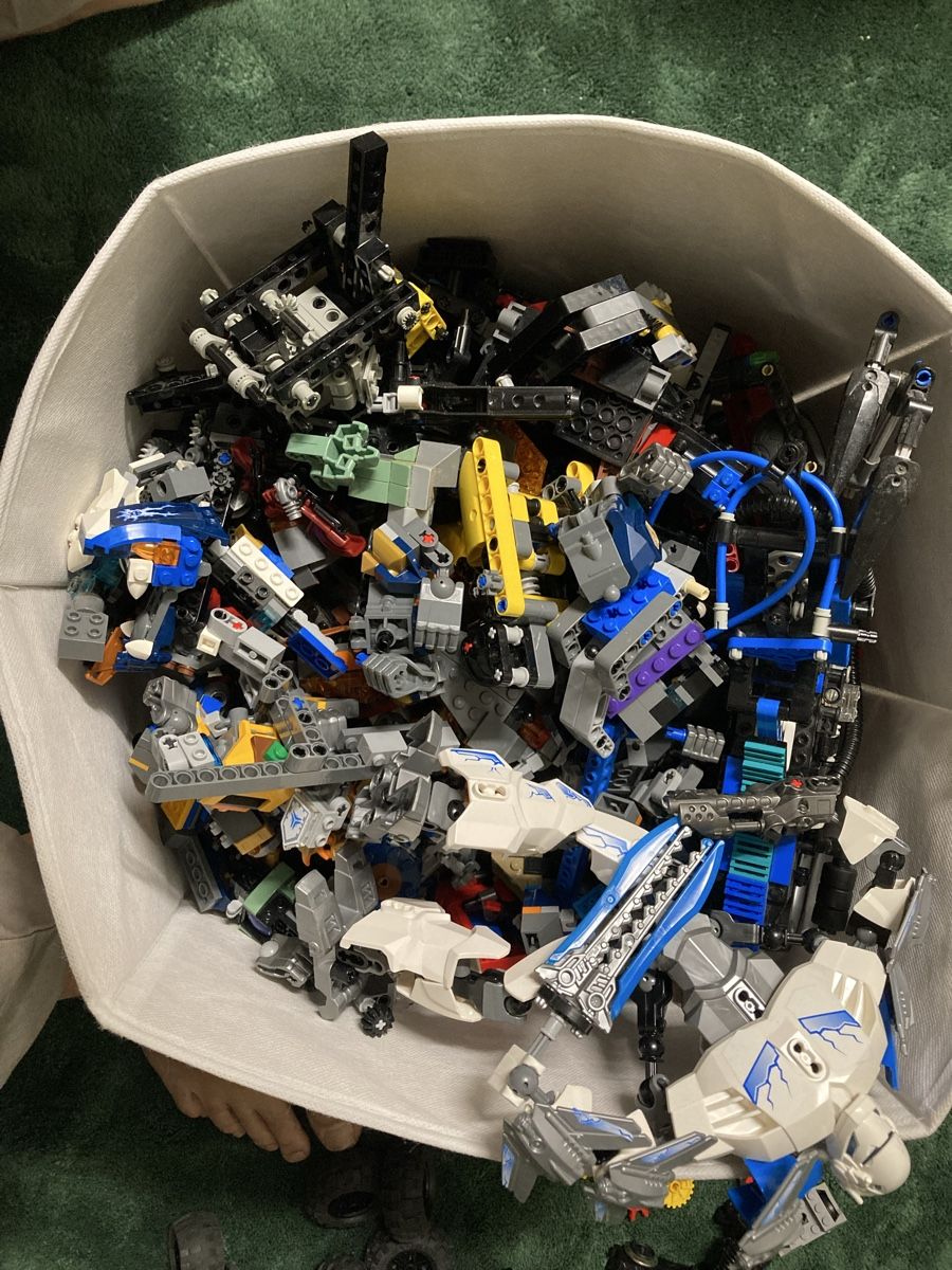 LEGO Technic Ninjago & Bionicle Konvolut – Mechs, Spezialtei (Gebraucht ...