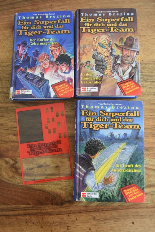Tiger-Team Superfall, 3 Bücher inklusive SuperDecoder | Kaufen auf Ricardo