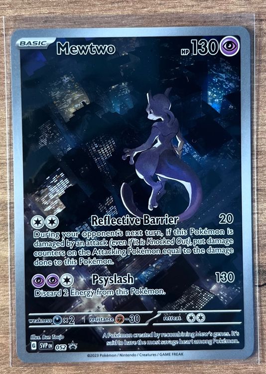 Mewtwo PROMO SVP EN 052 Pokemon Mew 151 (Neu (gemäss Beschreibung)) in ...
