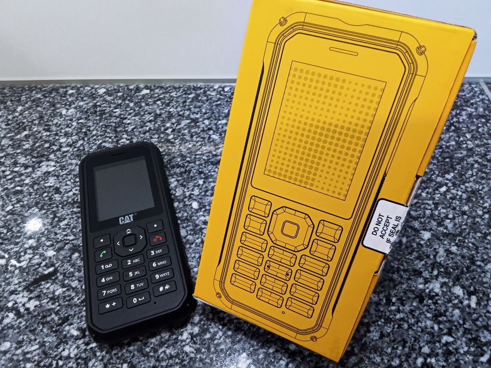 Caterpillar B40 / Dual-SIM-Handy / Schwarz / Neuwertig (Neu (gemäss ...