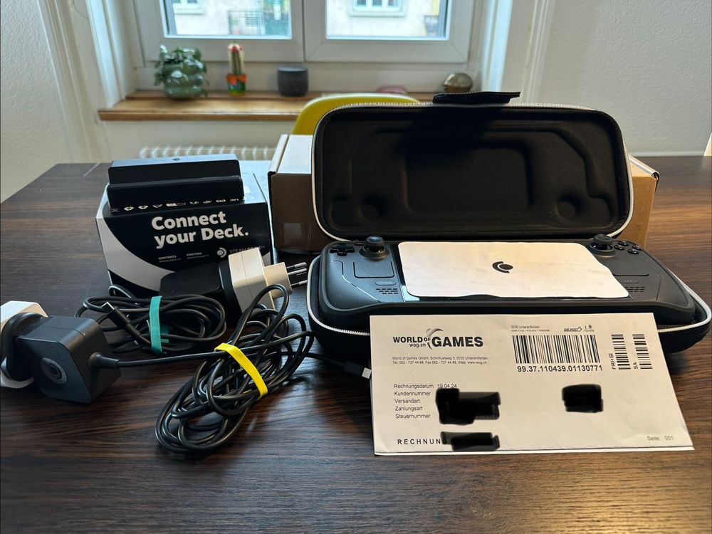 Steam Deck OLED 1TB | neuwertig mit Zubehör + Garantie (Gebraucht) in ...