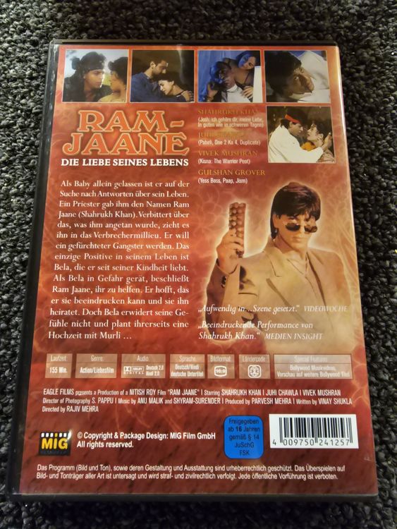 Bollywood Film: Ram-Jaane - Die Liebe seines Lebens (17652) (Gebraucht ...