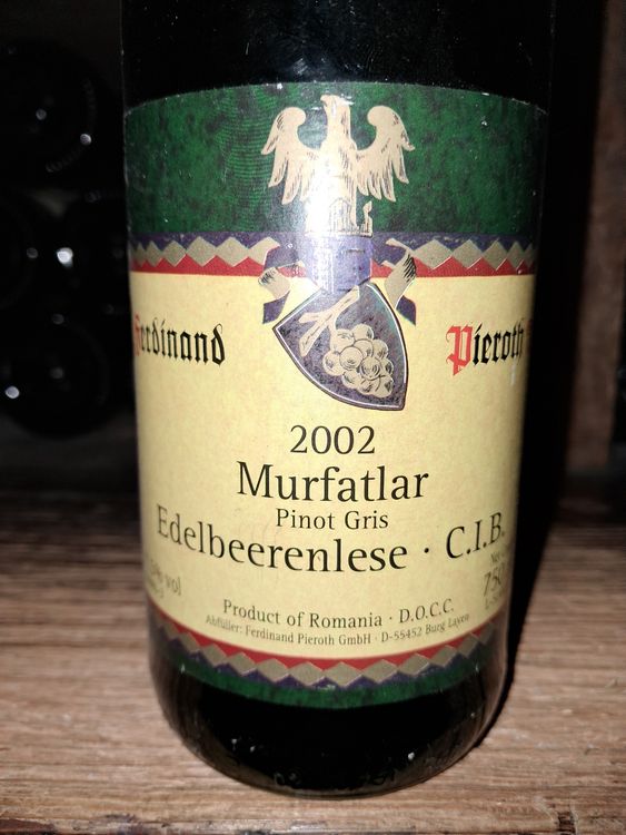 pieroth murfatlar pinot gris edelbeerenlese 2002 (Neu und ...