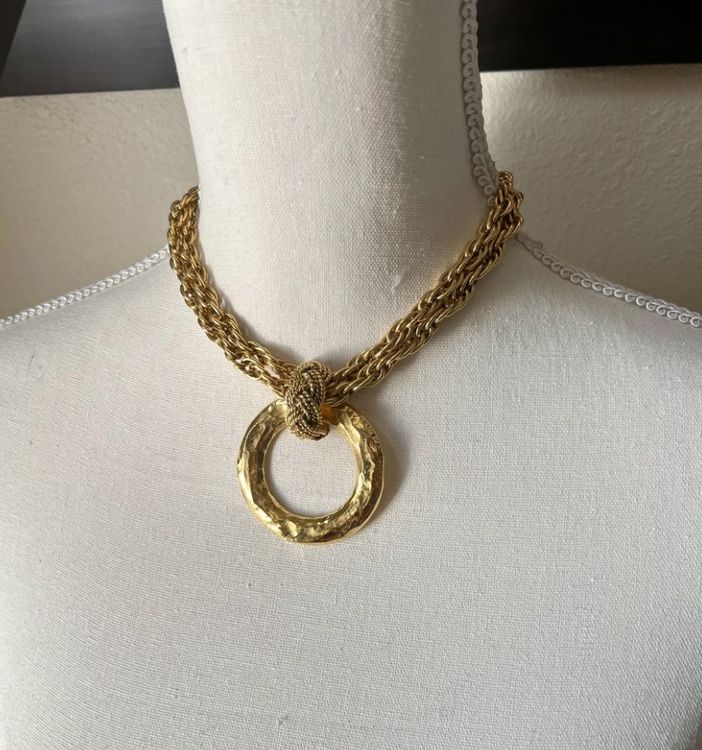 Goldene Chanel Kette mit Anhänger (Gebraucht) in Ebikon für CHF 500 ...