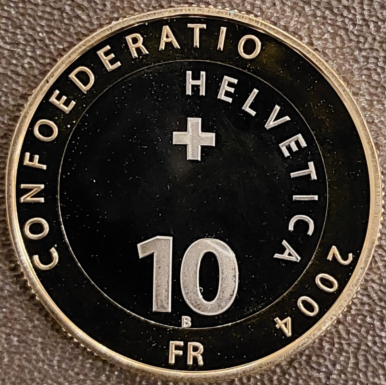 10 Fr. Gedenkmünze 2004 pp Matterhorn / aus Münzsatz (Neu (gemäss Beschreibung)) in Arch für CHF ...