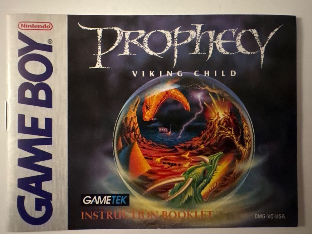 Prophecy (DMG-VC-USA) für Game Boy - mit Anleitung (Gebraucht) in ...