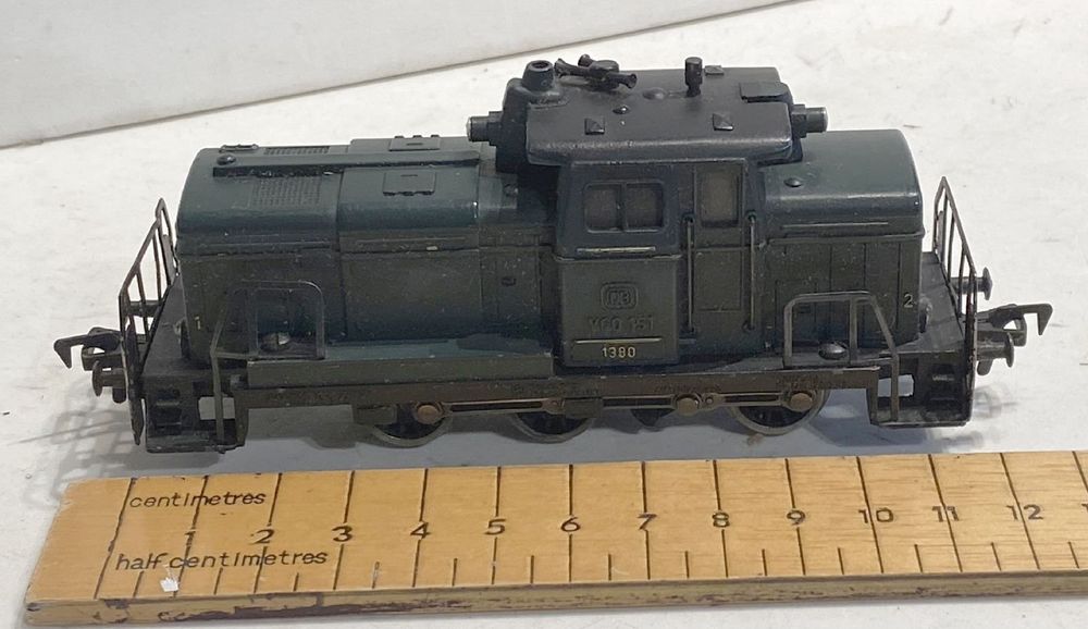 Fleischmann 1380 Diesel-Lok / locomotive diesel DB V60 151 (Gebraucht ...