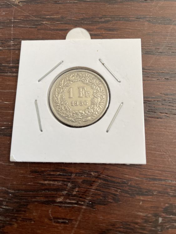 Pièce de 1fr argent année 1956 vz | Kaufen auf Ricardo