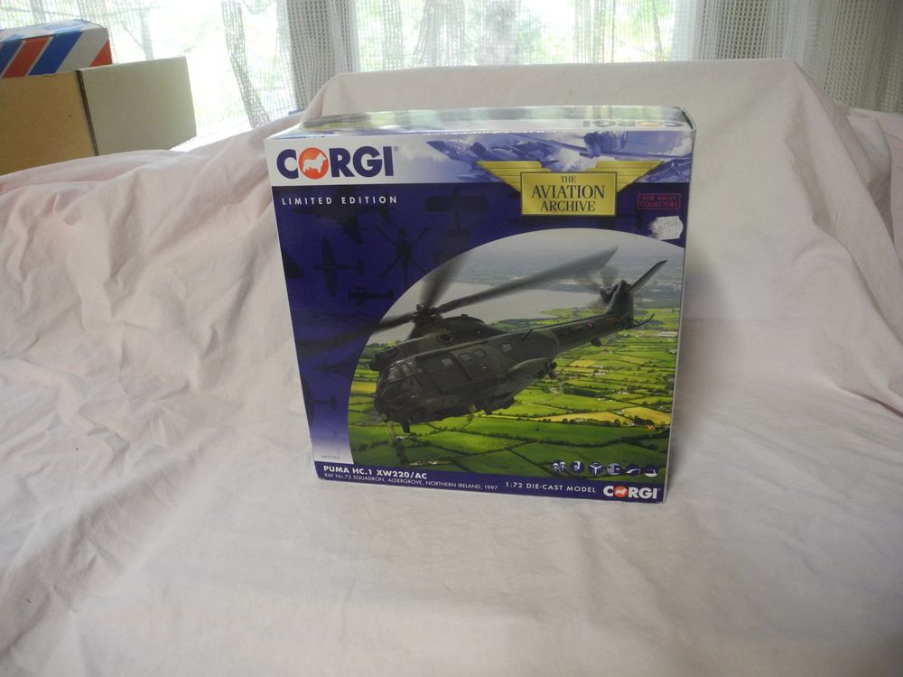 CORGI TOYS NR. AA27005 HELIKOPTER PUMA HC. 1 XW220/AC MIB (Neu und ...