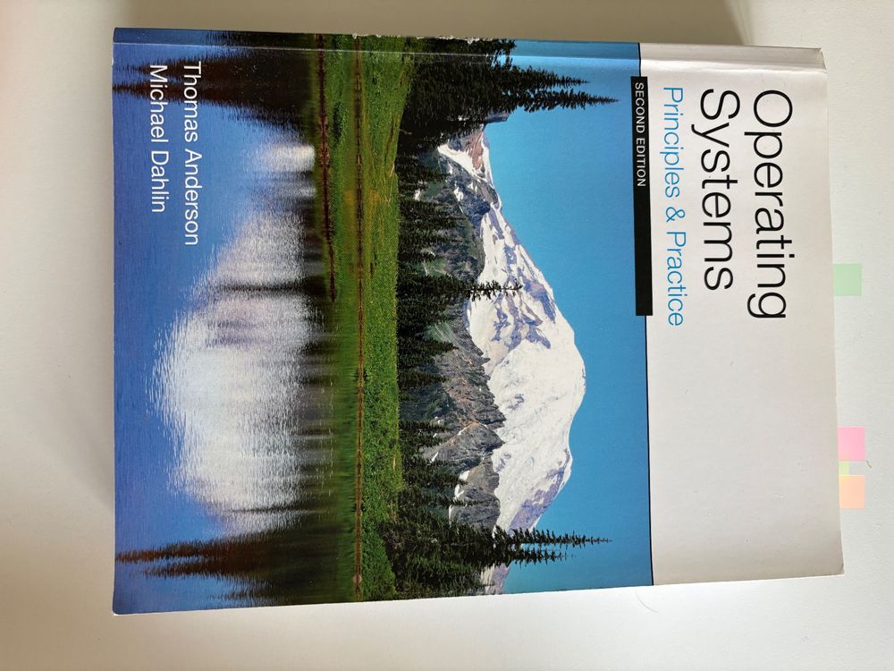 Operating Systems - Principles & Practice (Gebraucht) in Rüschlikon für CHF 20 – nur Abholung ...