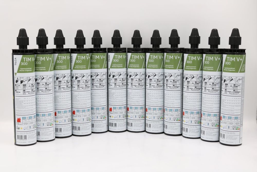 12x EFCO Tilca Injektionsmörtel Tim V+ / je 300ml (18698) (Neu und ...