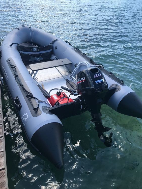 Zodiac Classic zusammenlegbar 20 PS Motor Suzuki Boot (Gebraucht) in ...