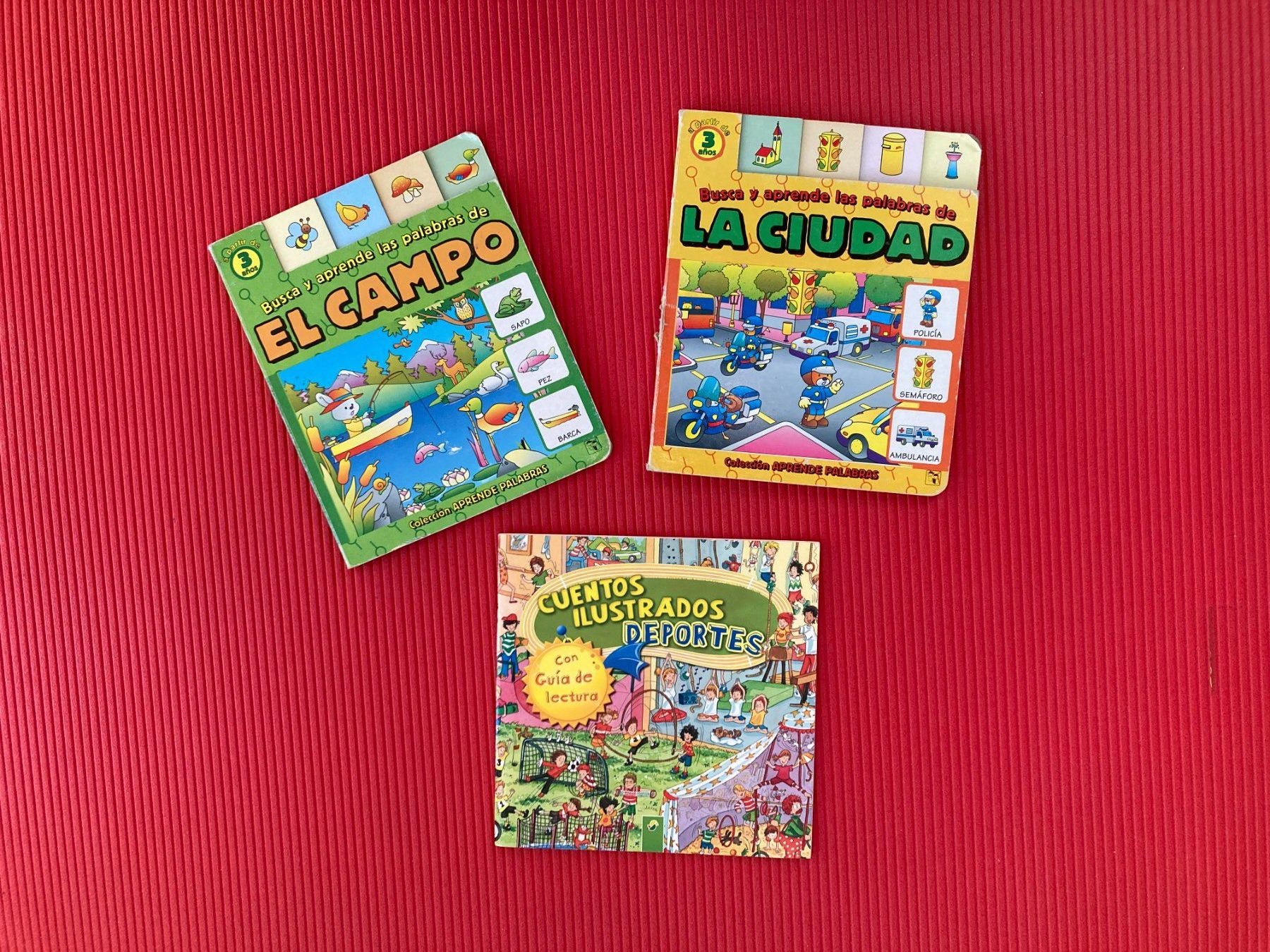 3 Büchlein auf Spanish: La ciudad, El campo, Deportes (Gebraucht) in ...