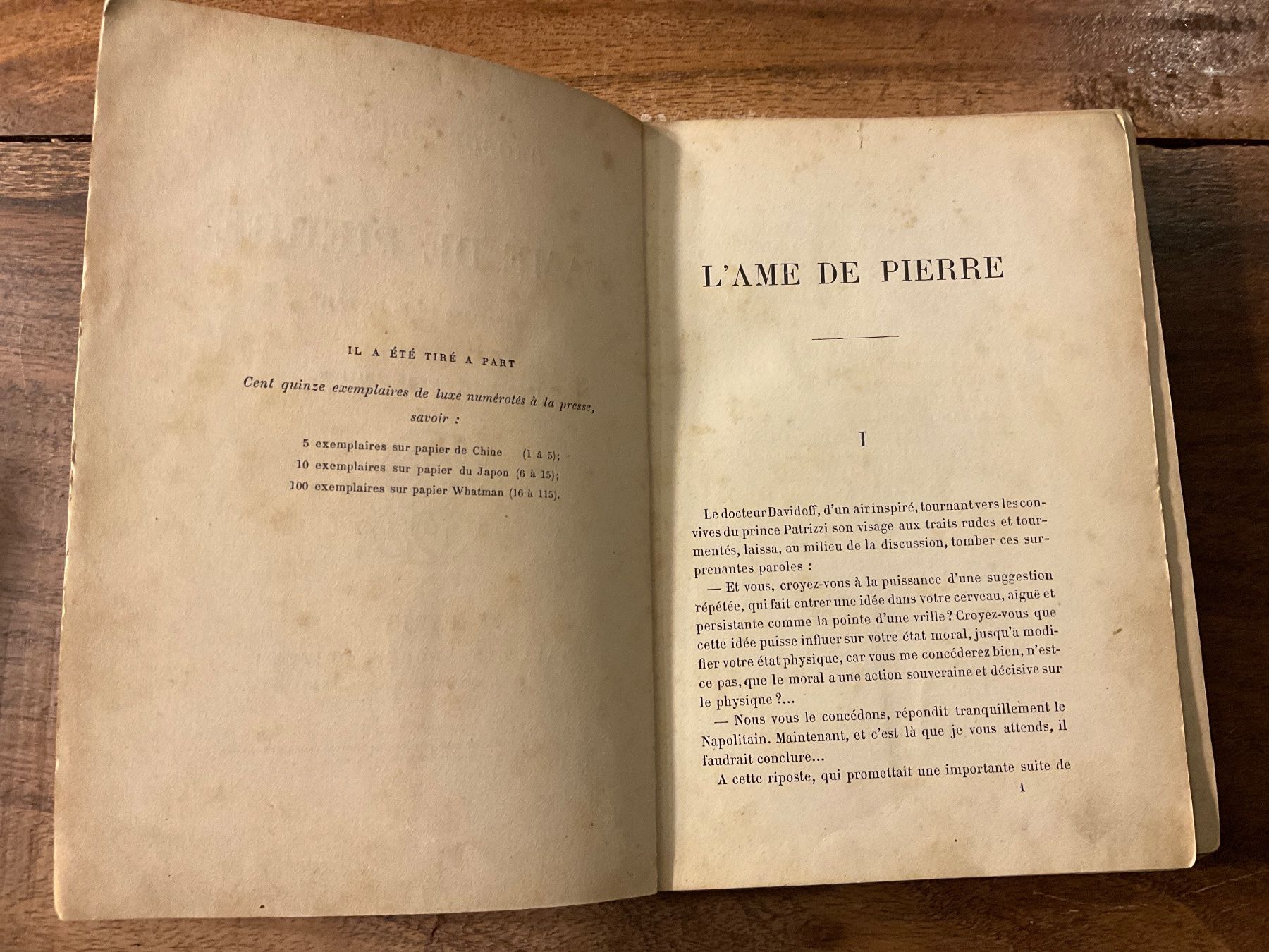 L'Ame de Pierre, Georges Ohnet, édition ancienne, 1890 (Gebraucht) in ...