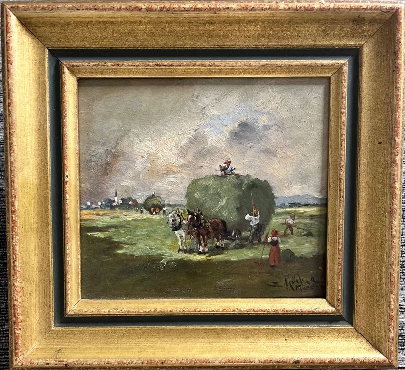 Antike Gemälde - Feldarbeit , Unl. Signiert (Gebraucht) in Root für CHF 19 – mit Lieferung auf ...