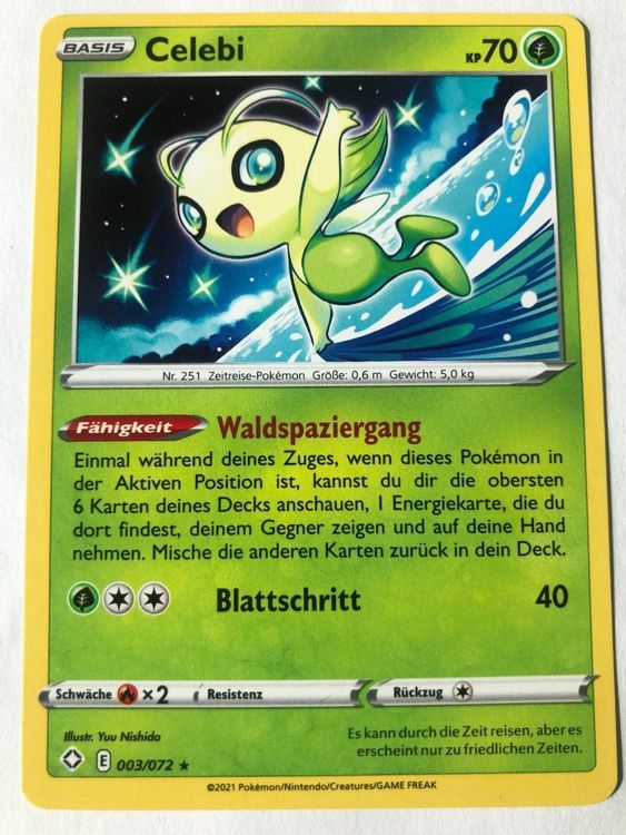 Celebi - Rare Pokemon - TCG Pokemon (Neu (gemäss Beschreibung)) in ...