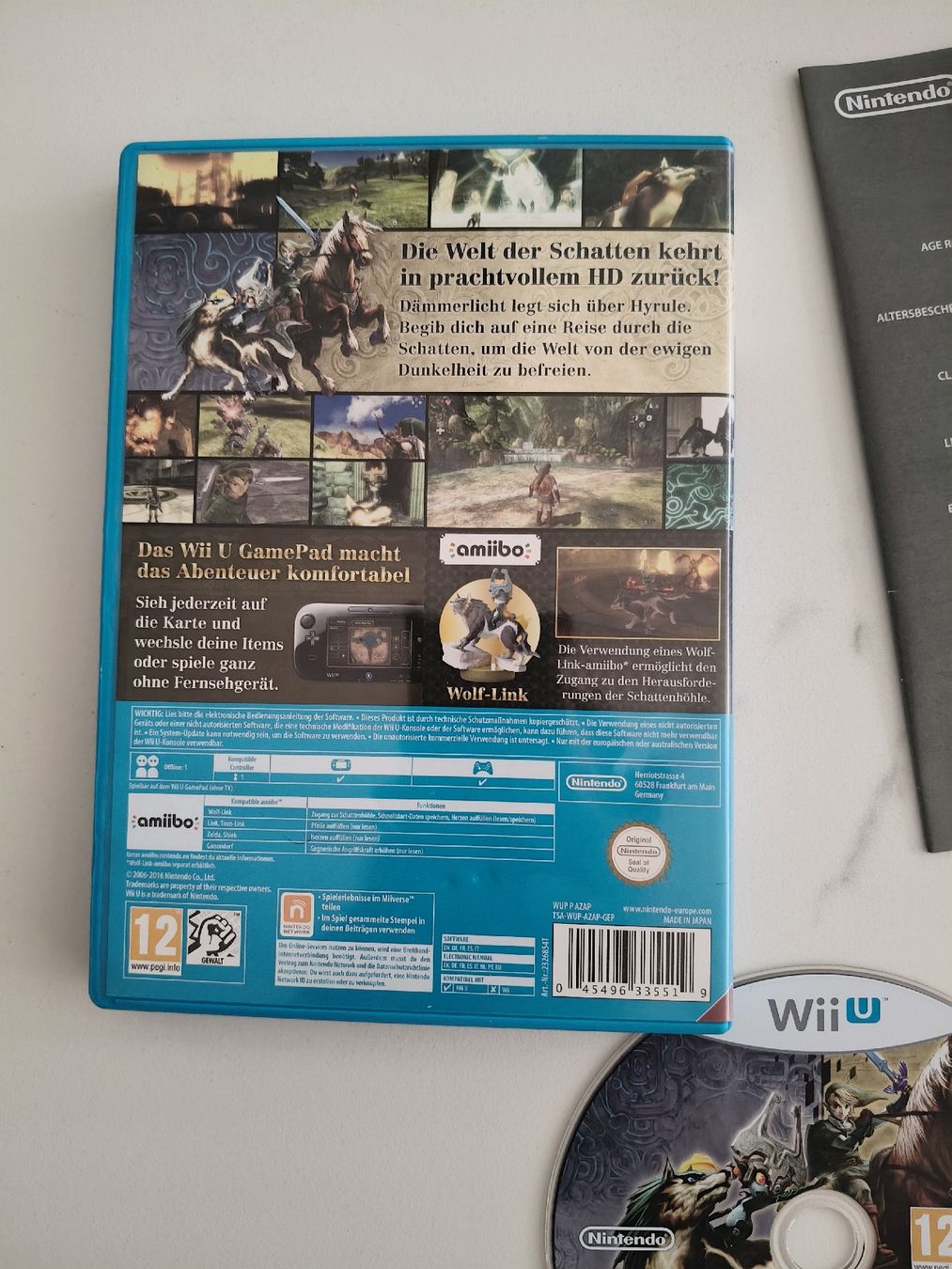 The Legend of Zelda Wii U Twilight Princess HD wie neu! (Gebraucht) in ...