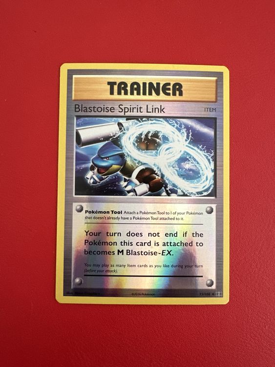 Pokemon Blastoise Turtok Trainer 2016 Rare Evolutions Top (D'occasion ...