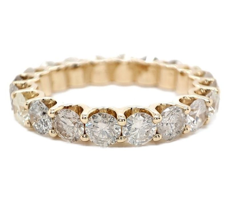 3.64ct Alliance Diamant Ring 14k Gelbgold (Neu und originalverpackt) in Regensdorf für CHF 2051 ...