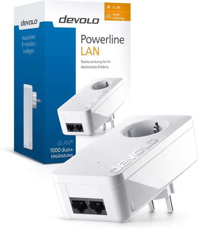 Devolo dLAN 1000 duo+ Powerlan Adapter (Gebraucht) in Opfikon für CHF 39 – mit Lieferung auf ...