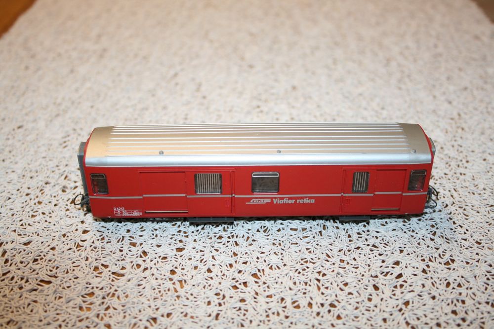 Bemo 3269 122 RhB Gepäckwagen D 4212 rot | Kaufen auf Ricardo