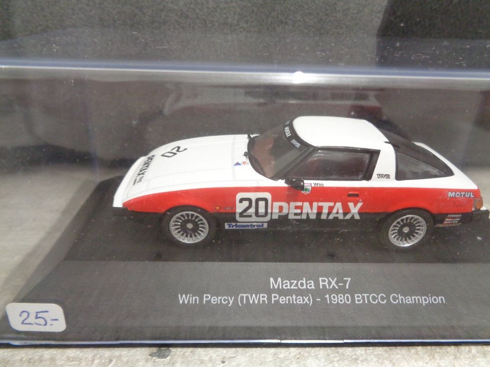 1:43 Atlas Mazda RX-7 BTCC (Neu und originalverpackt) in Reconvilier ...