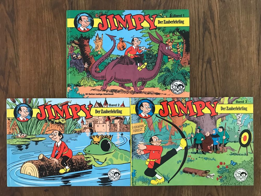 JIMPY Der Zauberlehrling - Band 1 bis 3 (Gebraucht) in Pfungen für CHF ...