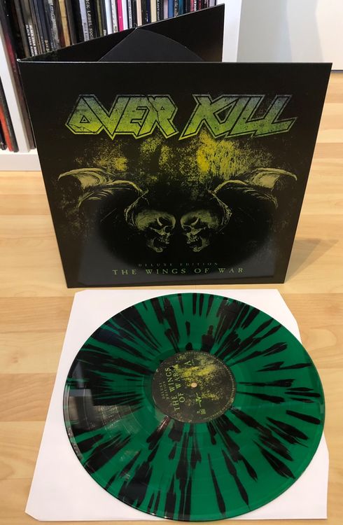Overkill Wings Of War Splatter Vinyl Ltd 150 Stück Pop Up (Neu (gemäss ...