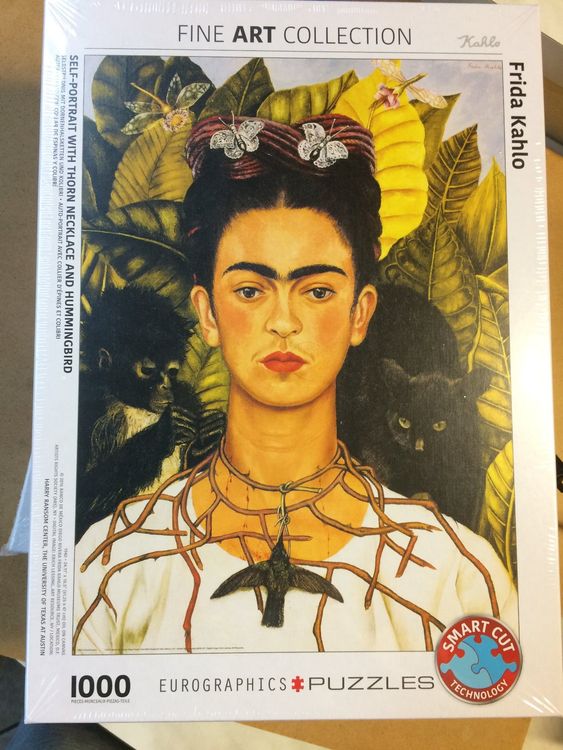 Puzzle 1000 Teile Frida Kahlo Fine Art Collection (Neu und ...