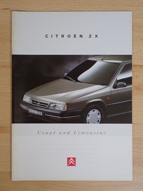 Citroen ZX Coupé Limousine - Schweizer Prospekt 7.95 - P1657 (Gebraucht ...