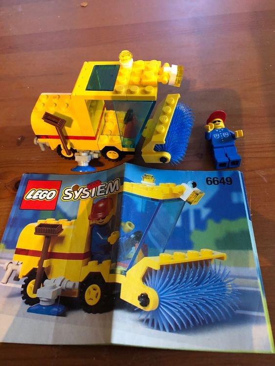 Lego 6649 Street Sweeper mit Anleitung und Minifigur | Kaufen auf Ricardo
