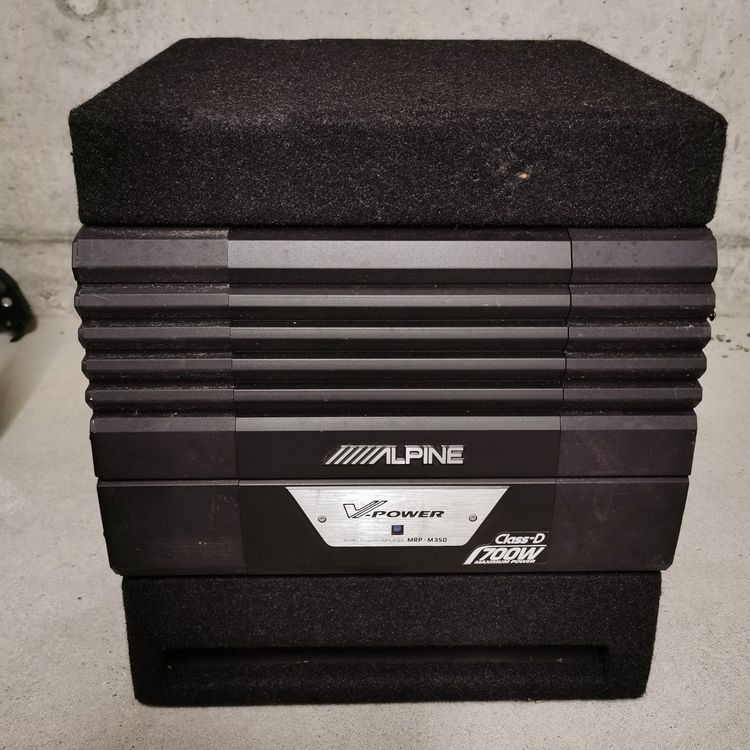 Alpine Subwoofer 700W (Gebraucht) in Winterthur für CHF 21 – nur ...